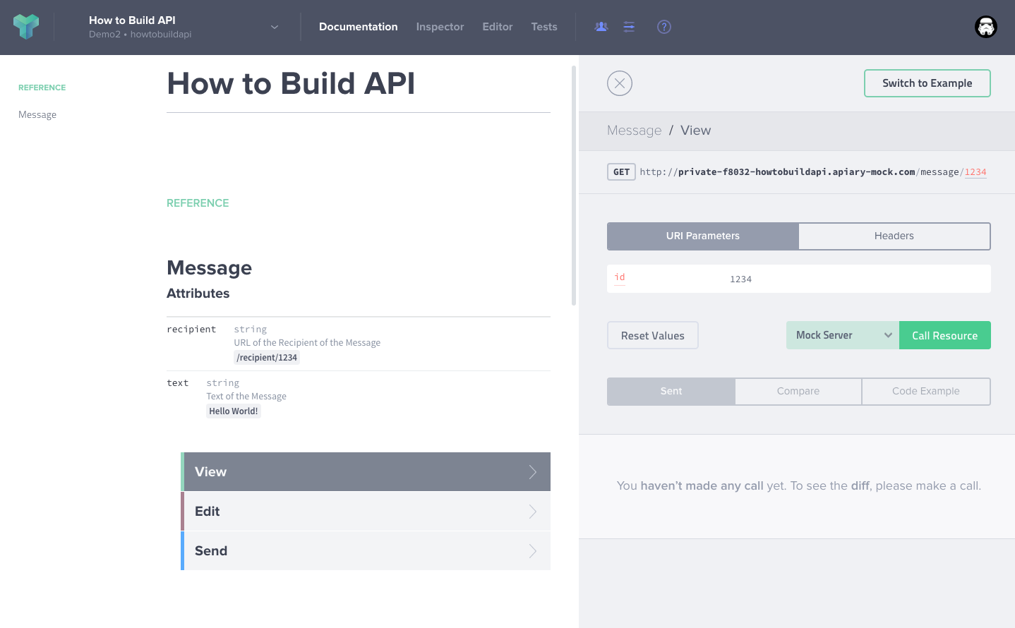 How To Build An API Apiary